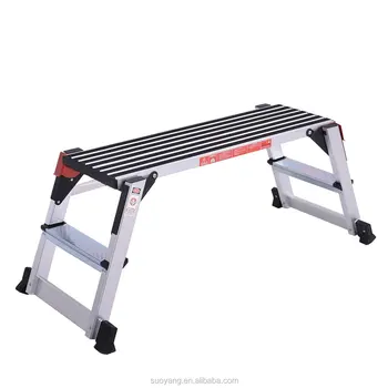 Youngman Odd Job Platform Step Ladder Decorators Work Bench Folding ...