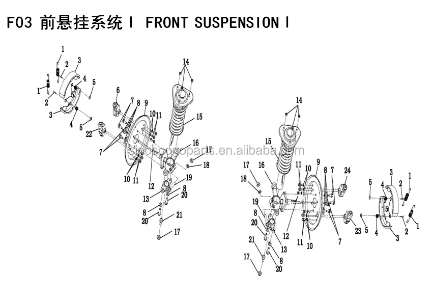 Rear Differential Gear Box For Xy300utv Xy Utv Xypower Msu300 Bmx Lpi ...