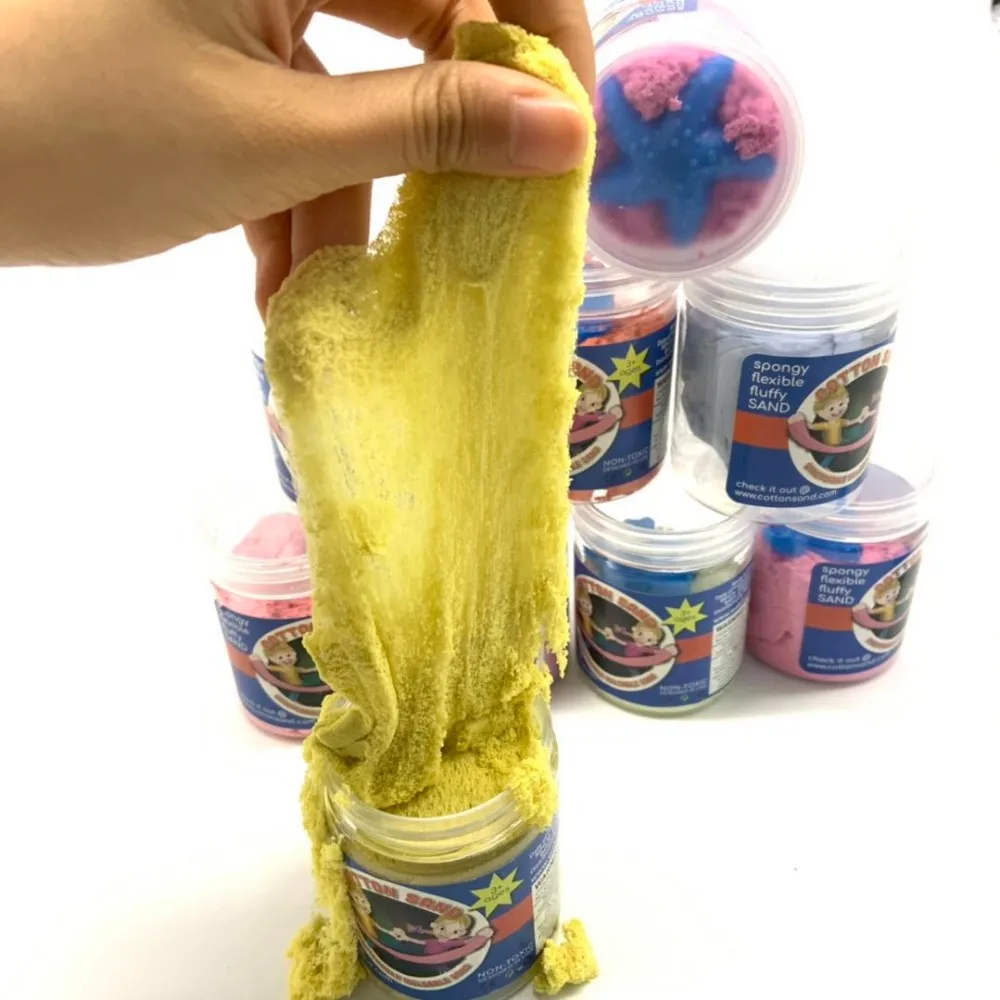 Factory Price Oem Diy Stretchy Super Light Fluffy Cotton Sand Kids Toys ...