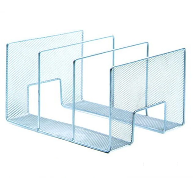 Office Metal Wire Desk Magazine Desktop Table File Rack - Buy Wire File ...