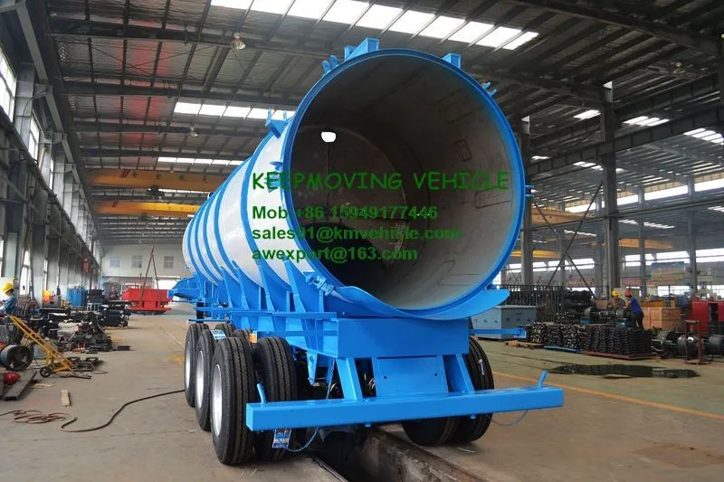 Mud Tanker - High Quality Customized Oil Mud Suction Trailer