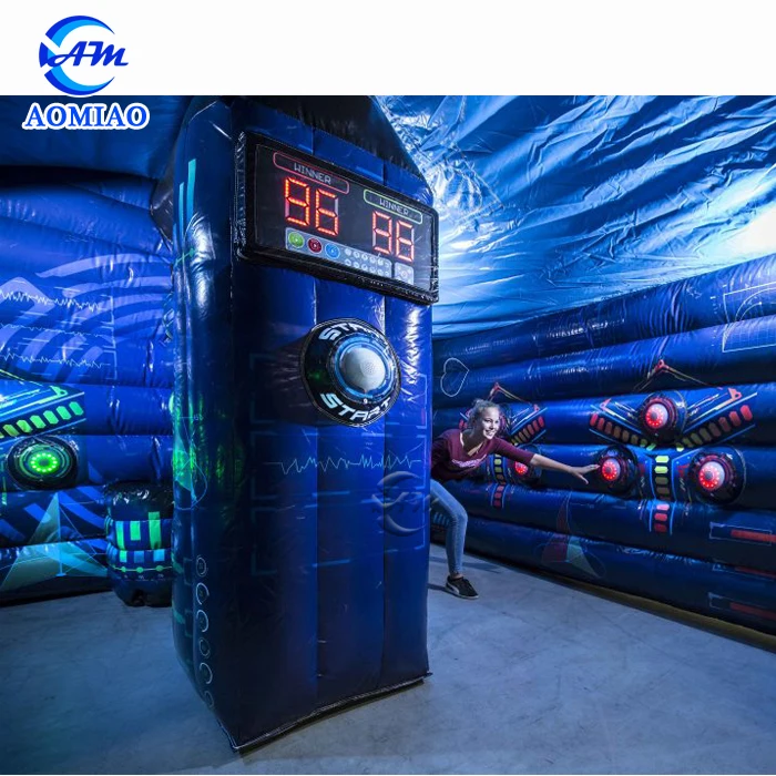 New Design Inflatable Interactive Battle Zone Game,Battle Lights ...