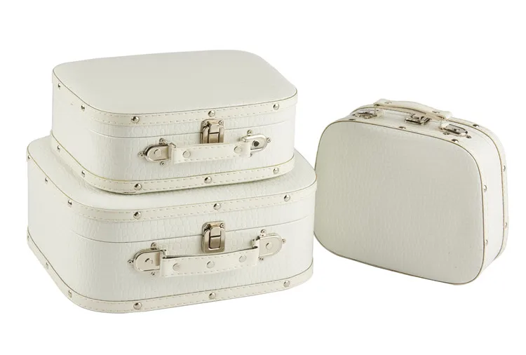 White Dots Shape Various Design Easy Take Custom Print Wooden Small ...