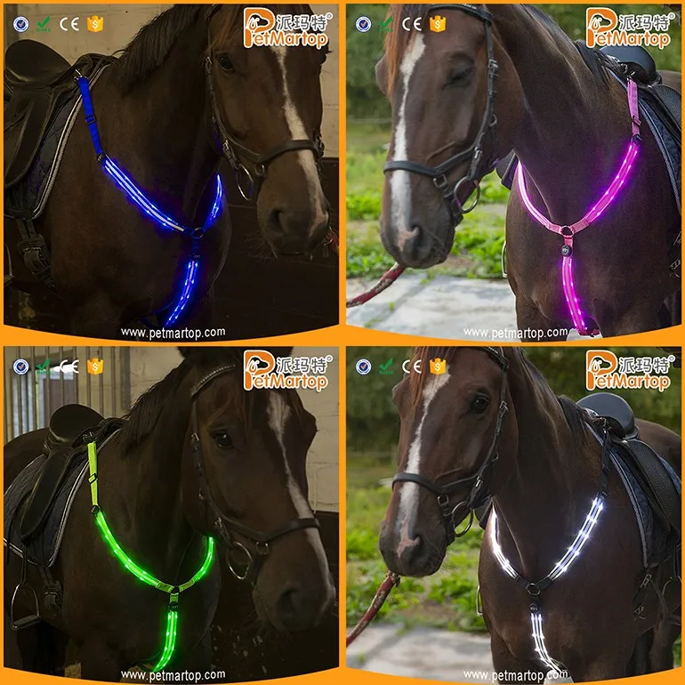New Products Lighting Usb Rechargeable Led Horse Chest Harness - Buy ...