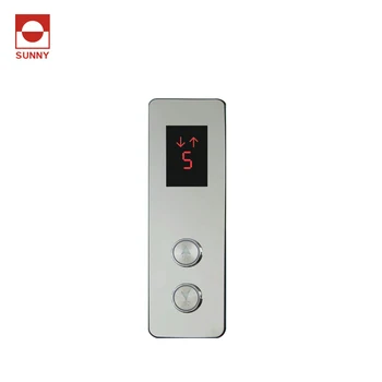 Luxury Touch Screen Elevator Button Lop Colorful 4.3 Inch Elevator Lop ...