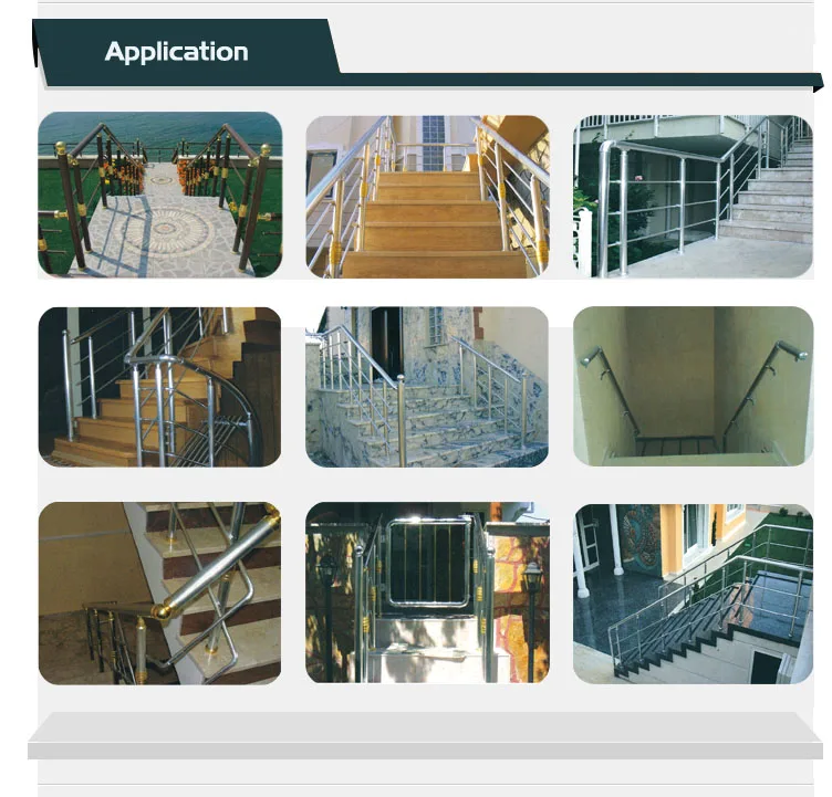 90 120 Degree Aluminum Handrail Elbow /stair Pipe Corner Joint/handrail ...