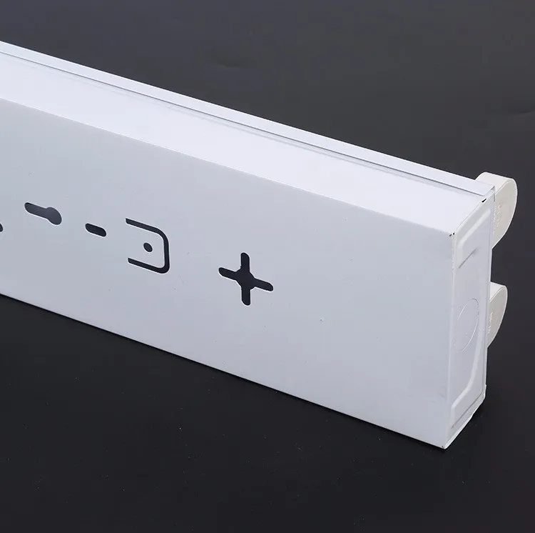 2*18w Double Fluorescent Light Fixture T8 Fluorescent Tube Bracket With ...