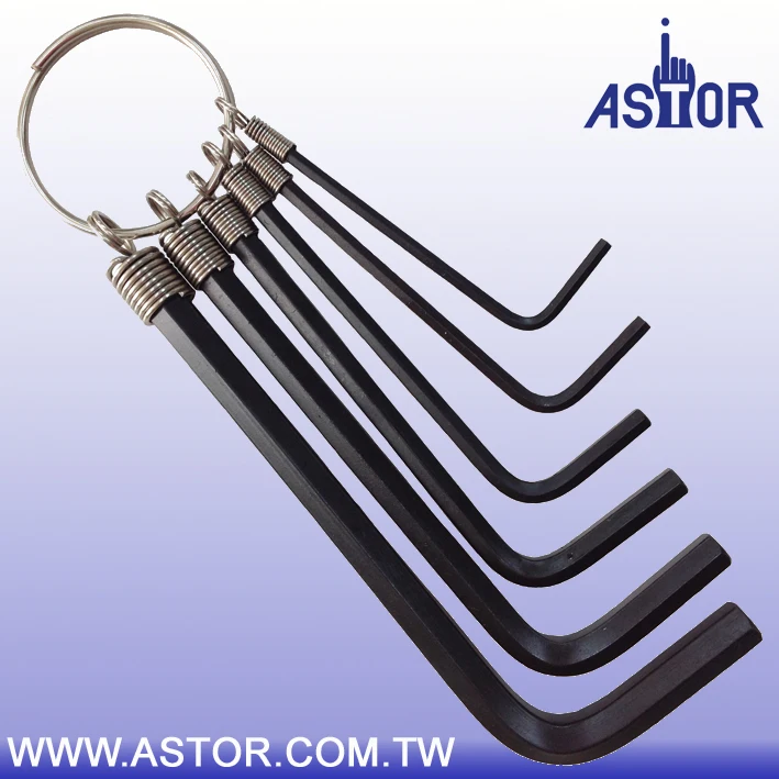 2mm ~ 6mm 6pcs Ring Type Metric Allen Wrench Set - Buy Allen Wrench Set ...
