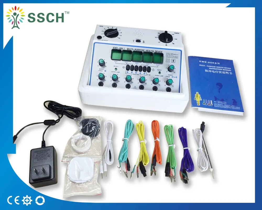 2020 Acupuncture Device Needle Stimulator Kwd-808-ii-6 Channel Outputs ...