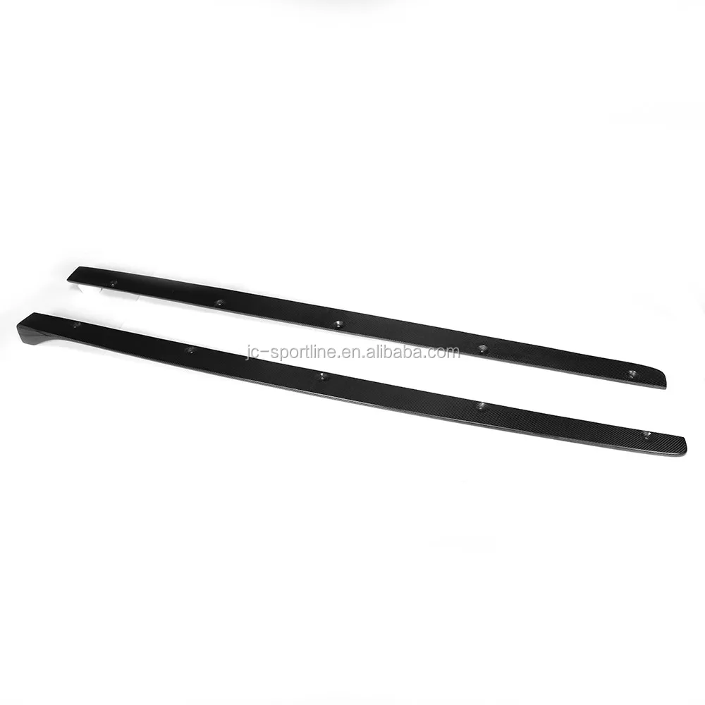 Car Carbon Fiber Side Skirt For Mercedes W205 Sport Only - Buy W205 ...