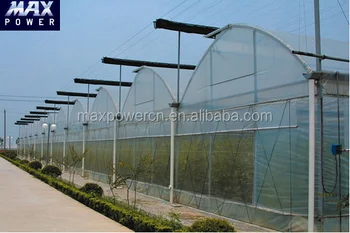Retractable Roof Greenhouses With Plastic Film - Buy Film Greenhouse ...