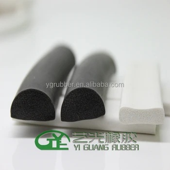 Self-adhesive Half Round Silicone Rubber Strip - Buy Half Round Rubber ...