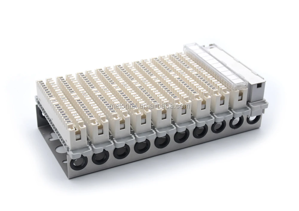 MT-2201 Back Mount Frame - 10 Pair Krone Module Support