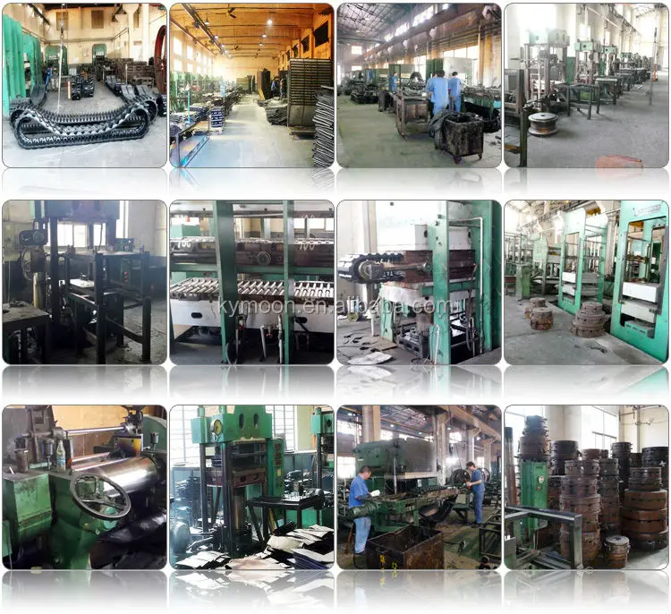 Undercarriage Parts Rubber Track/rubber Crawler For Agriculture Machine ...