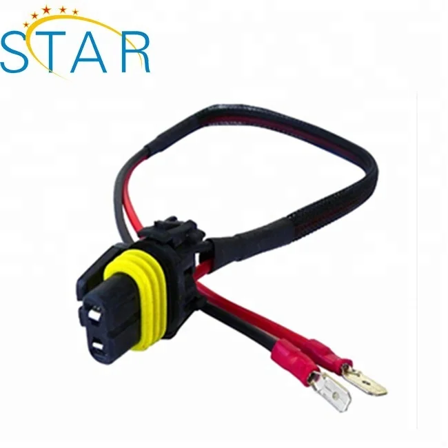 H1 H3 Male Connectors Plugs Pigtail Bulb Wire Harness Hid Input Wires ...