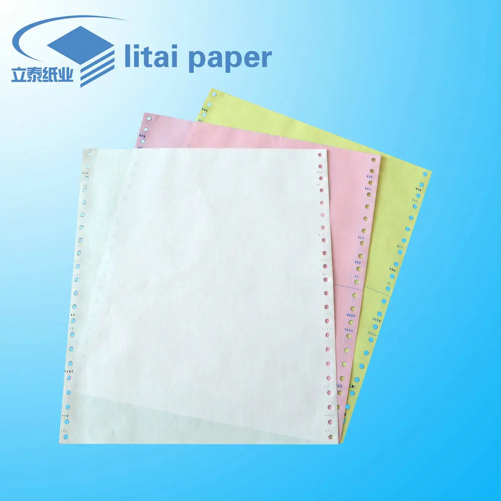 Popular Size Ncr Printing Continuous Paper Carbonless Continuous Form ...