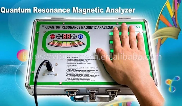 Palm Touch Quantum Magnetic Resonance Body Analyzer With Free Shipping ...