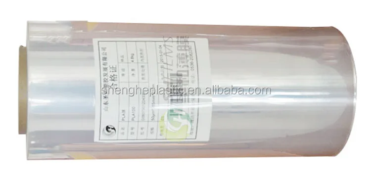 Top Quality Transparent Plastic Packaging REAL PLA Film| Alibaba.com