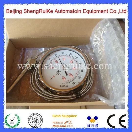 0-120c Capillary Panel Mount Temperature Gauge - Buy Panel Mount ...