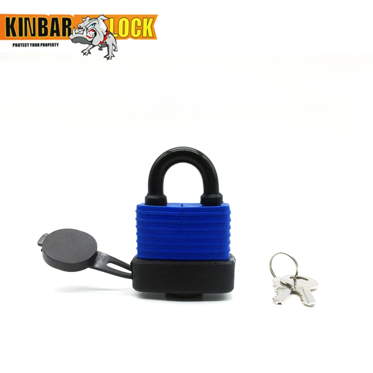 Laminated Iron Rubber Covered Padlock With High Quality - Buy Rubber ...