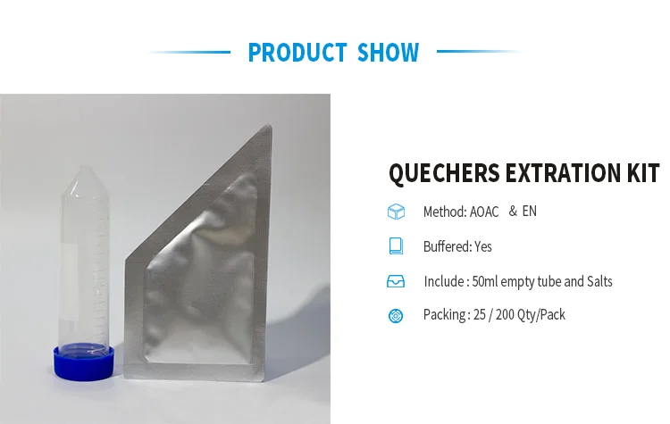 Quechers Preparation Extraction Kits - Efficient & Reliable