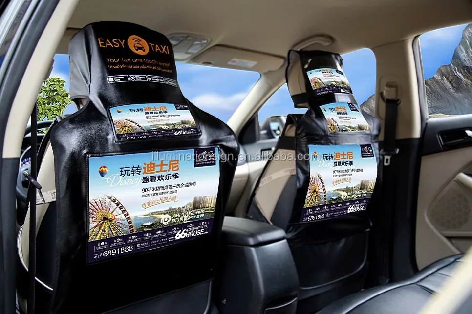 New Designed Taxi Interior Advertising - Buy Taxi Interior Advertising ...