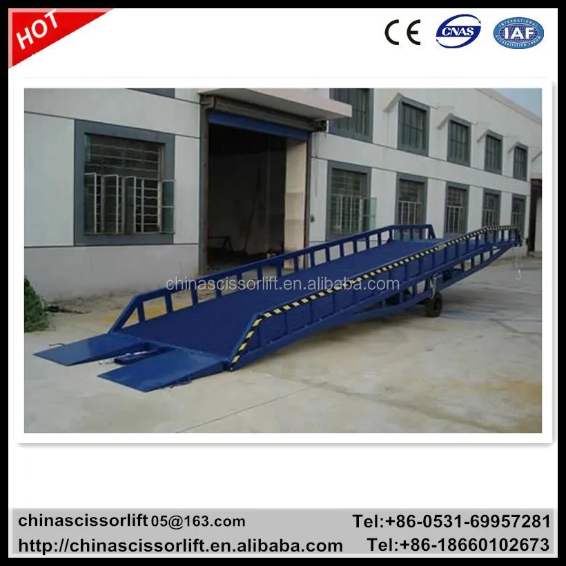 Truck Portable Loading Ramps Trailer Ramp Hydraulic Loading Ramps For ...