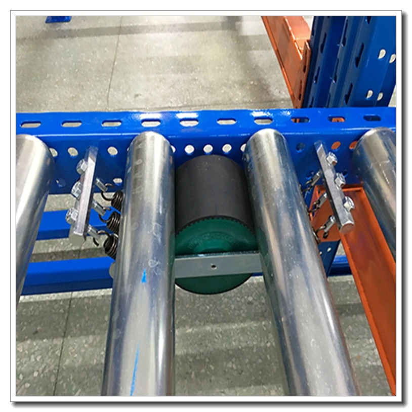 Industrial metal roller storage FIFO gravity rack| Alibaba.com