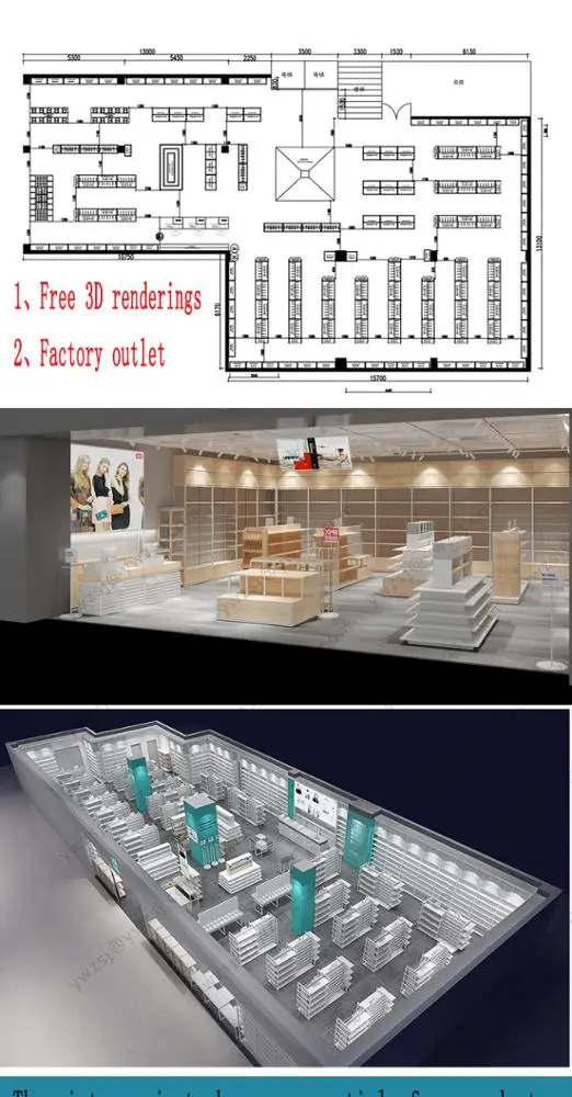 Luxury Wooden Display Counter - Perfect for Stationery Shops