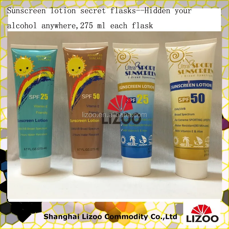 Secret Flask - Hidden Hand Cream Flask Holds 260ml Alcohol