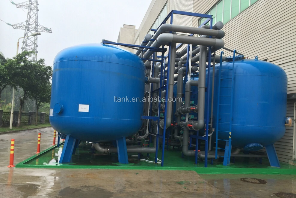Industrial Carbon Steel Sand Filter Water Filtration Equipment - Buy ...