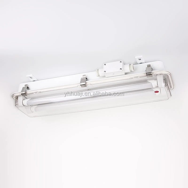 Stainless Steel Plastic Cover T8 Tube Light Marine Boat Fluorescent ...