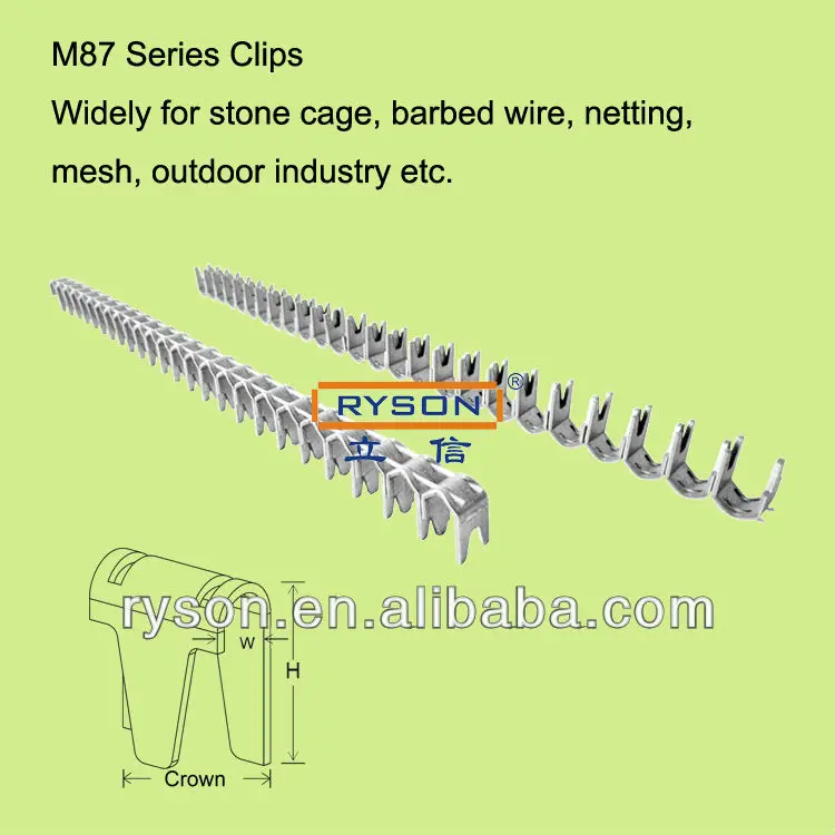 Hot Sale Pneumatic Razor Wire Clinch Clips - Durable & Versatile