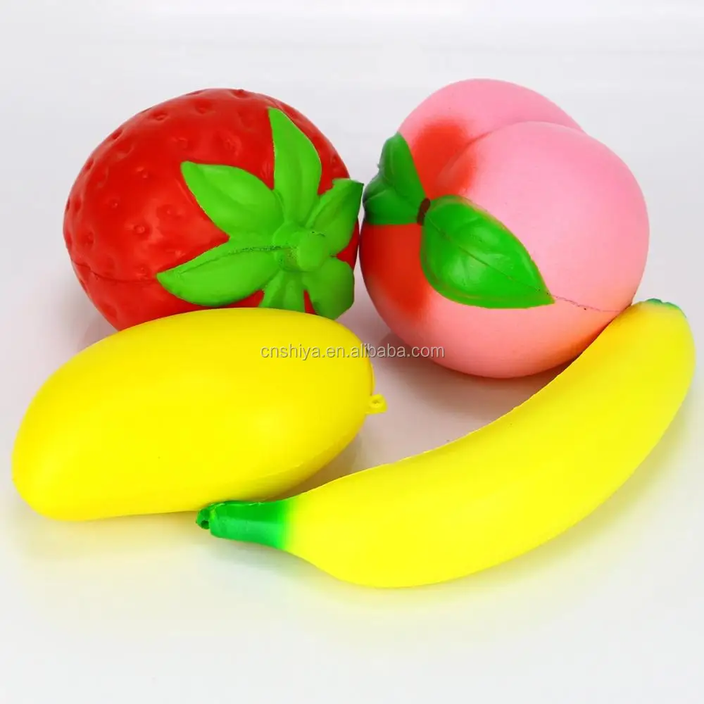 New Design Licensed Fruits Squishy Toys,Jumbo Orange/apple/lemon ...