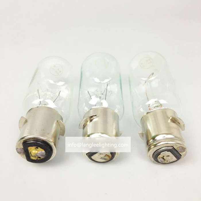 P28 Marine Tubular P28s B22 E27 Glass Light Lamp Bulb T38 On 24v 110v ...