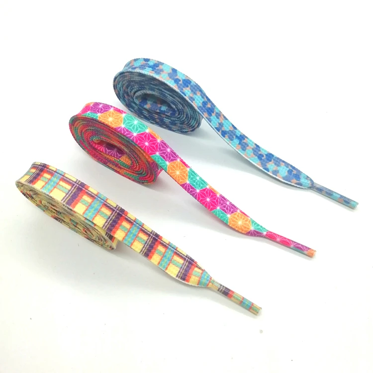 Custom Printed Shoelaces - Wholesale Flat Shoelaces