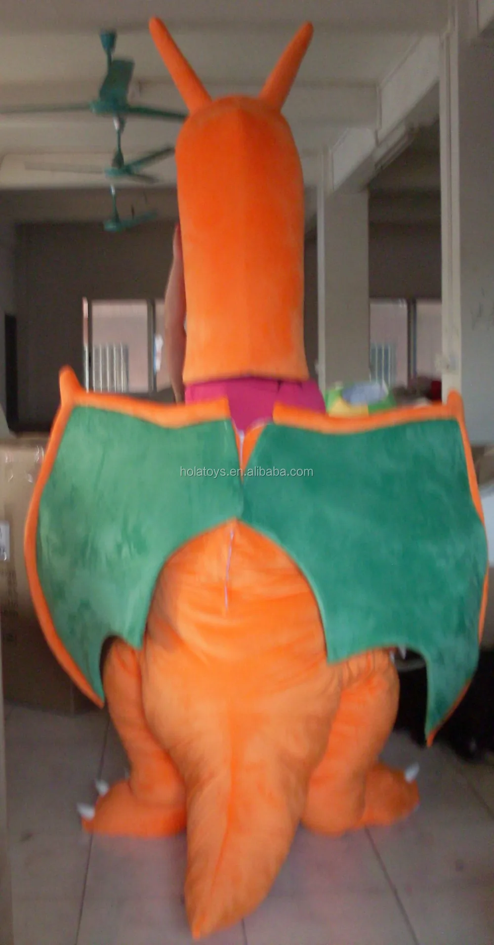 Hola Yellow Charizard Mascot Costume/mascot Costume/costume - Buy ...