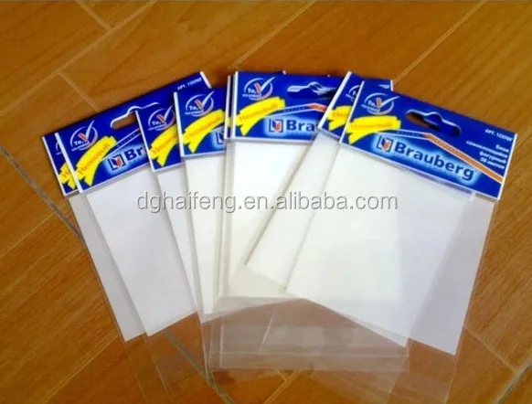 OPP Plastic Header Card Opp Bag - Moisture Proof & Customizable