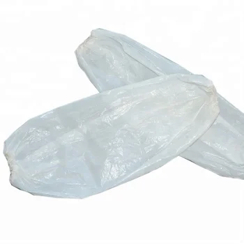 Disposable Pe Material Plastic Arm Sleeve Dus-free - Buy Plastic Arm ...