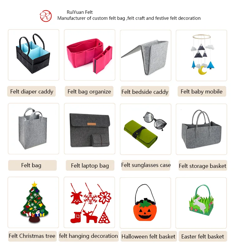 Customized Loose-leaf Business Felt Note Book Cover Kids Felt Book ...