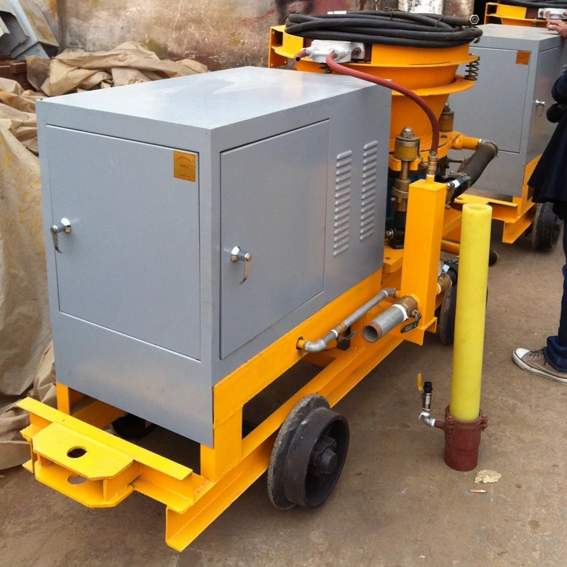 Dry And Wet Type Aliva Shotcrete Machine Dry Shotcrete Machine - Buy ...