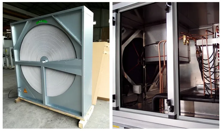 Customized Desiccant Dehumidifier Rotary Type Air Handling Unit For ...