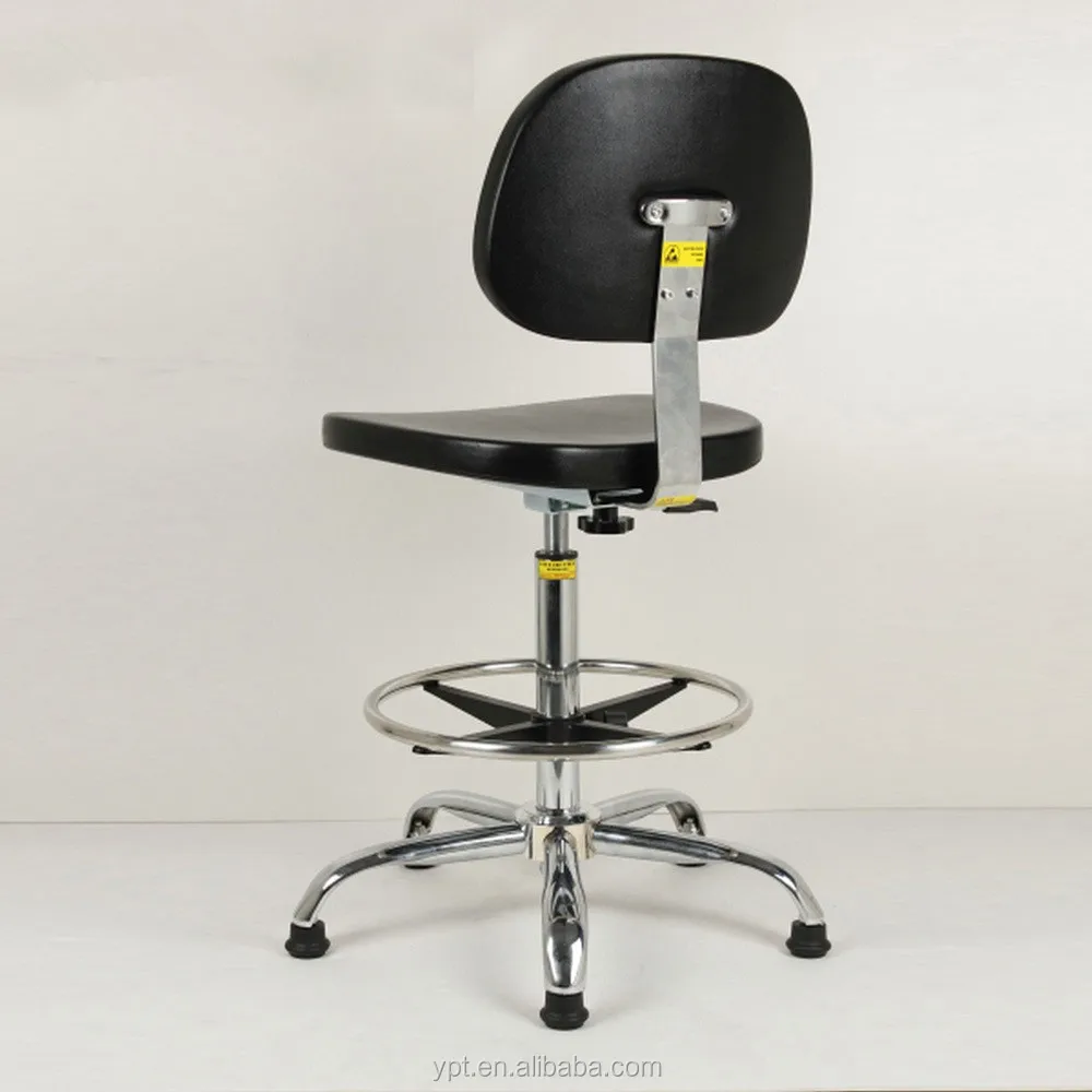 Industrial Esd Conductive Backrest Office Chair/esd Swivel Chair For ...