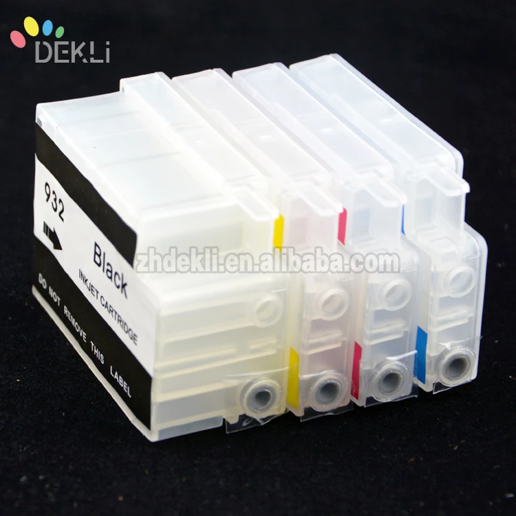 4 Color cartridge for HP officejet 7510 HP officejet 7512 Refill ink ...