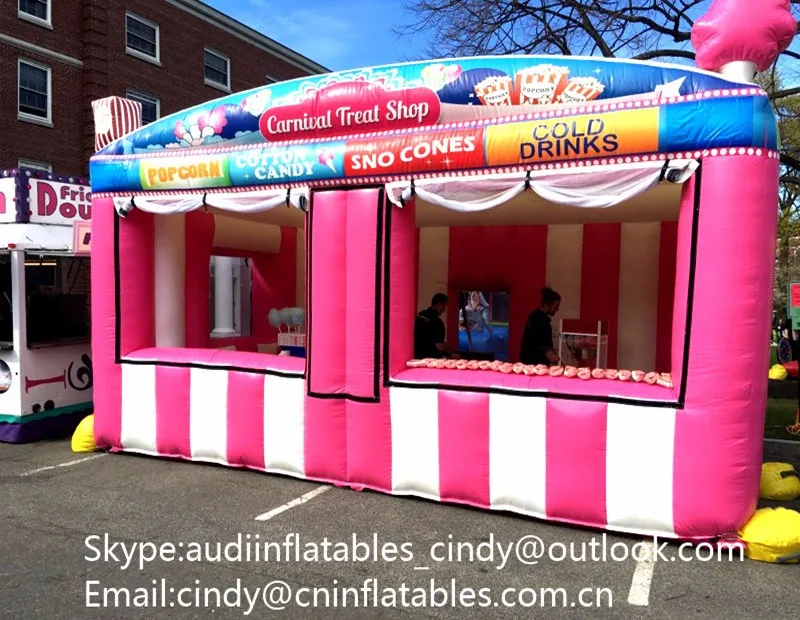 Customized Popcorn And Candyfloss Inflatable House,Inflatable Food ...