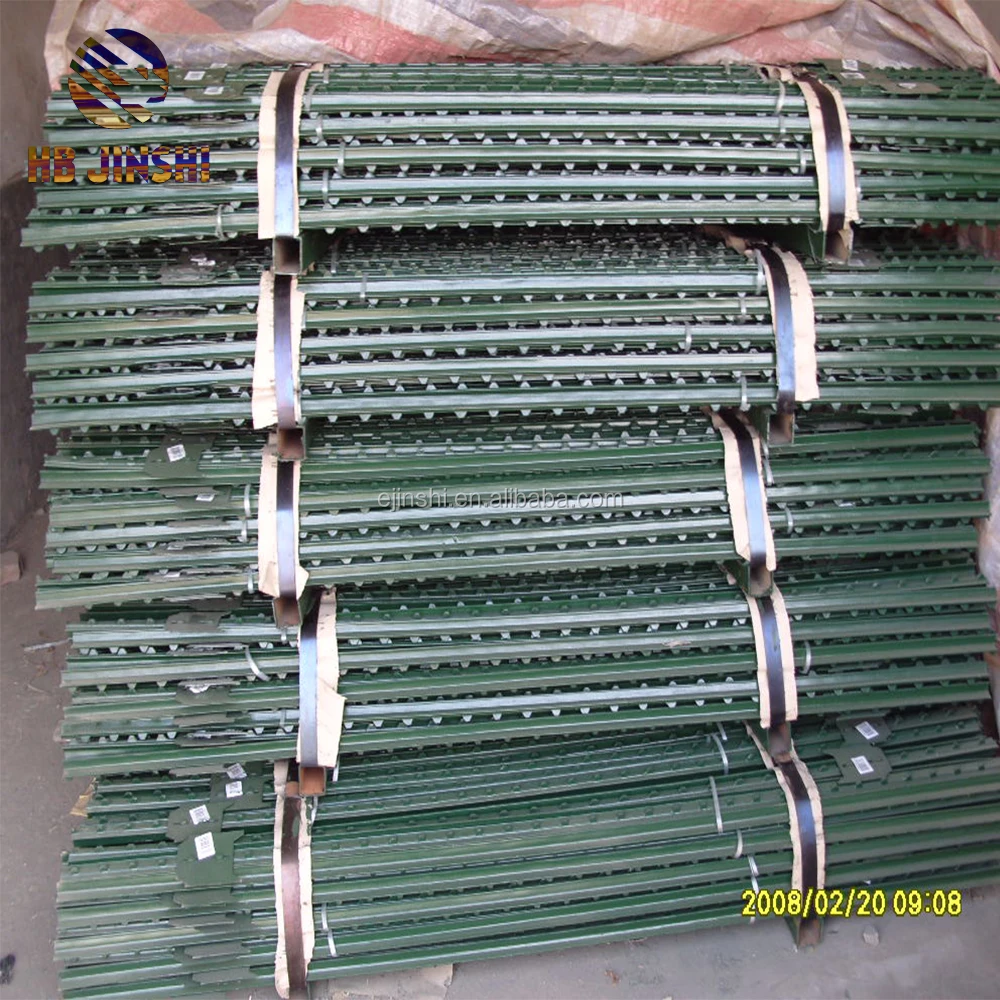 Galvanized 8 Ft T Fence Steel Post for Big Farm - Durable & Eco-friendly