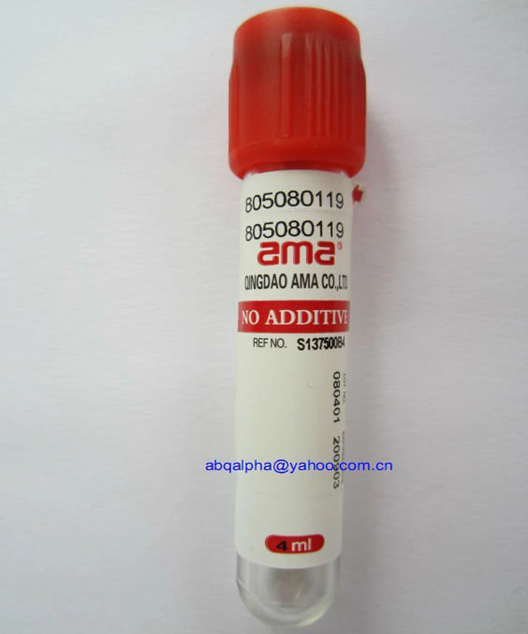 Disposable Plain Glass BD Vacutainer Blood Collection Tubes