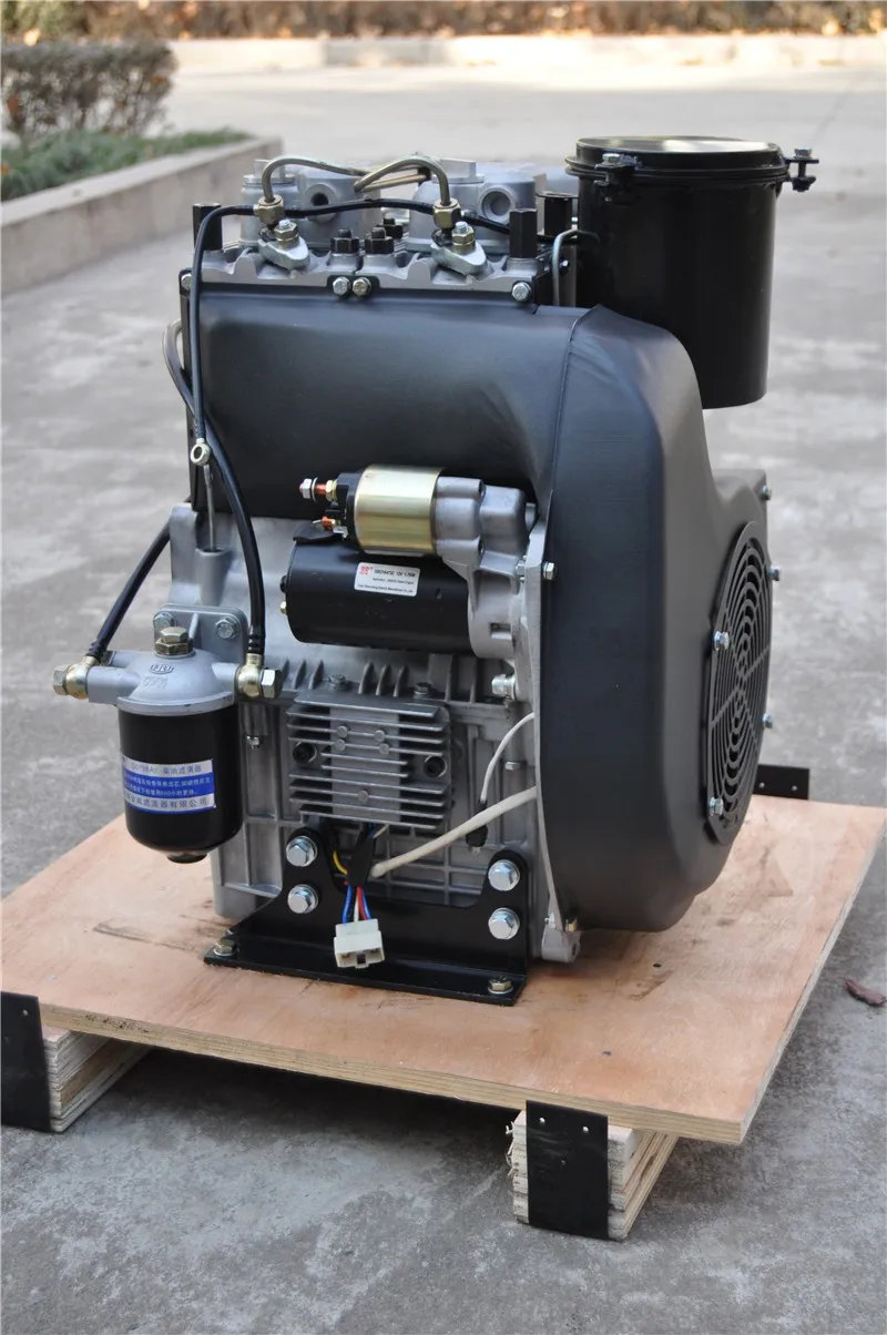 Hf-a20 Automobile Two Cylinder Air Cooled Diesel Engine - Buy ...