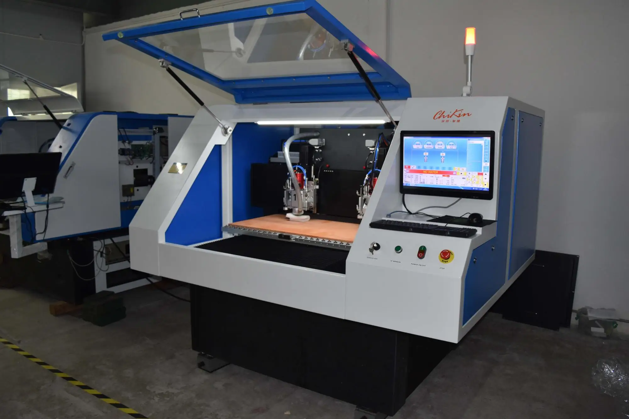 Chikin CNC Router - 2 Independent Spindle Drilling Machine