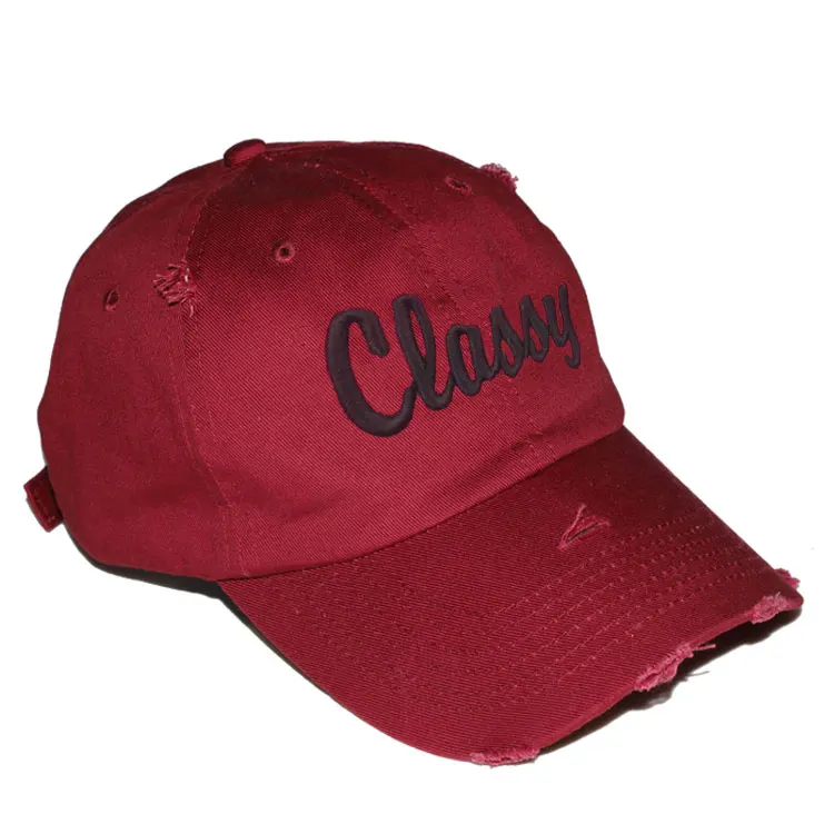 Wholesale Custom Logo Designed Plain Maroon Cotton 6 Panels Baseball ...